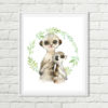 Meerkat Nursery Art, Africa Jungle Animal Printable Art Meerkat ...