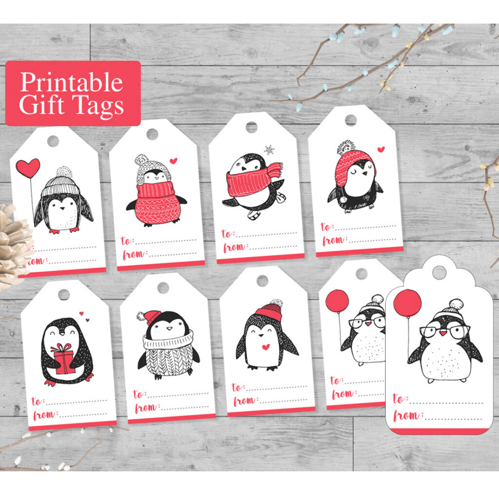 Printable Gift Tags | justprintablesxoxo